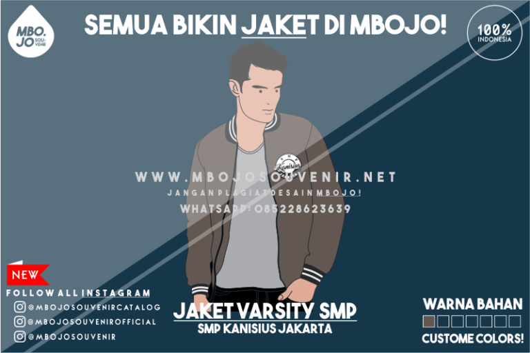 30+ Desain Jaket Kelas SMP Yang Menarik Banget! - mbojosouvenir.net